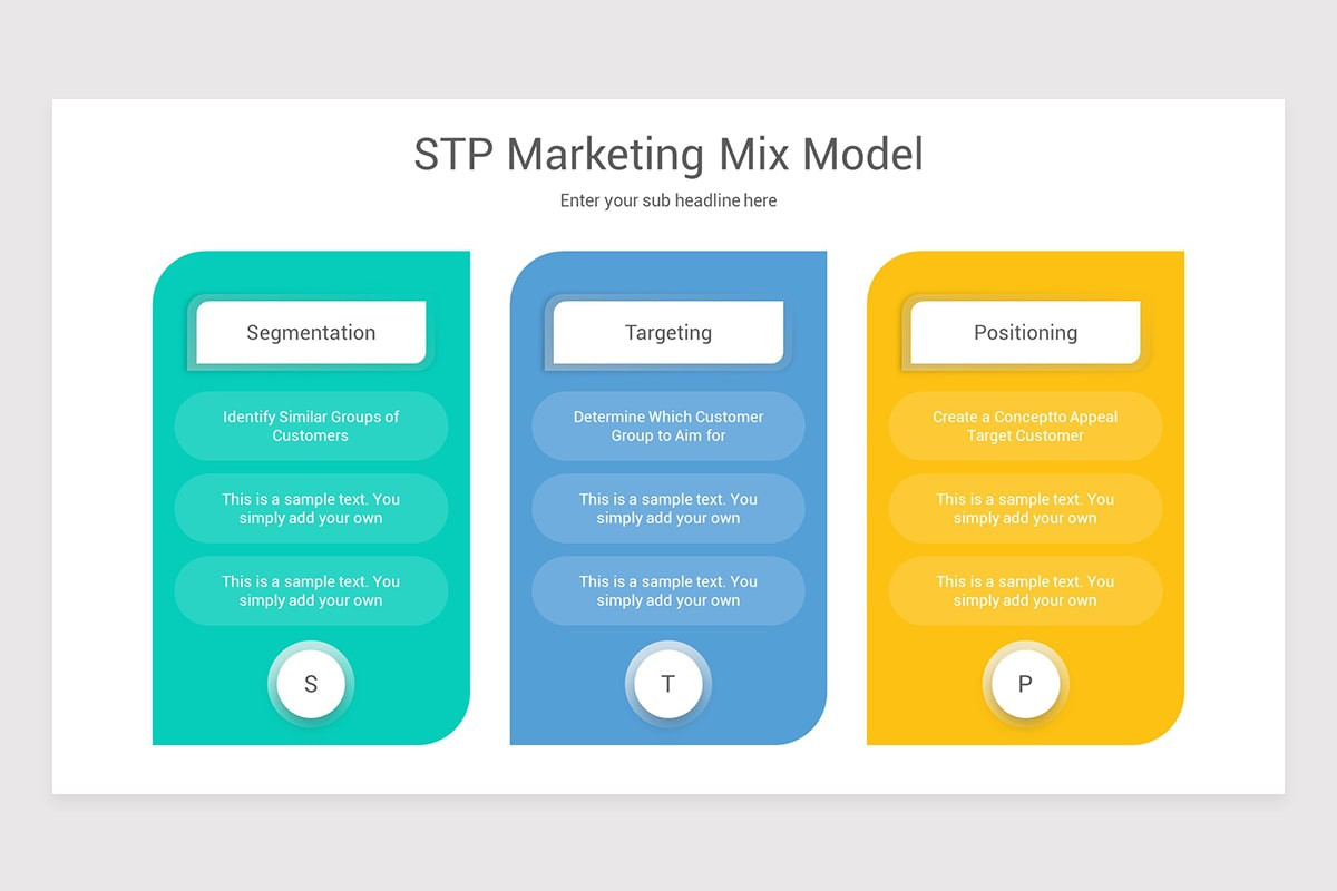 STP Marketing Mix PowerPoint Template Designs | Nulivo Market