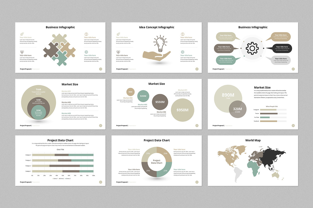 Project Proposal PowerPoint Template | Nulivo Market