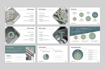 Business Strategy PowerPoint Template | Nulivo Market