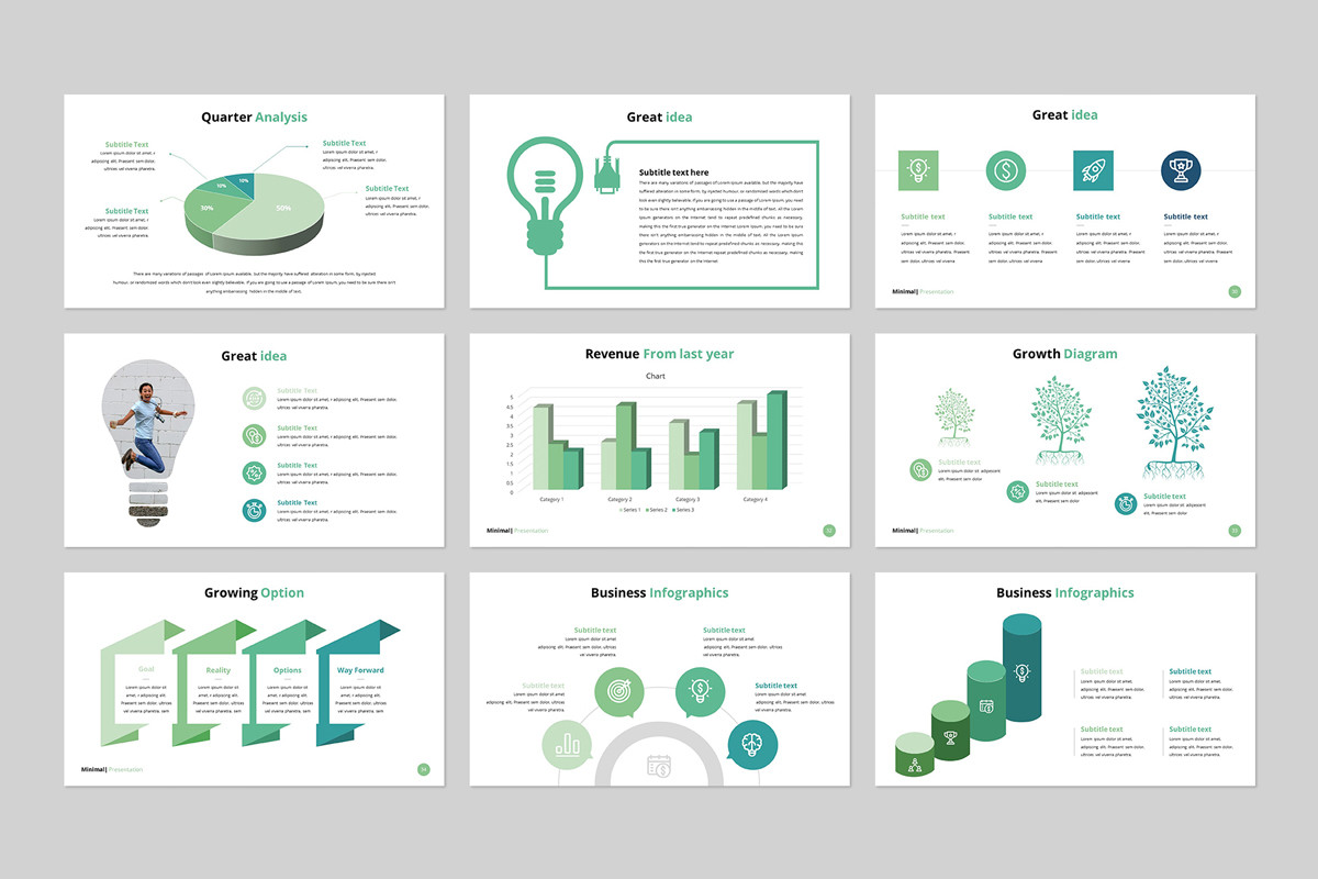 Minimal Keynote Presentation Template | Nulivo Market
