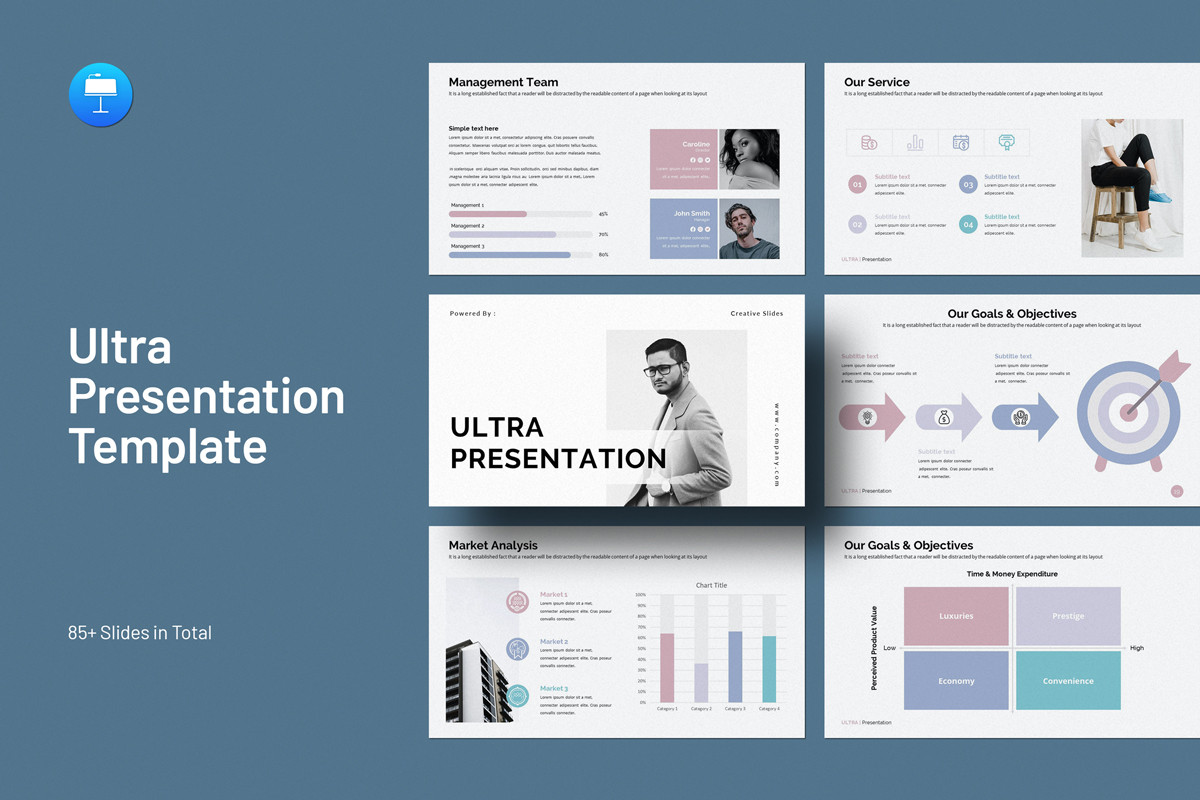 Ultra Keynote Presentation Template | Nulivo Market
