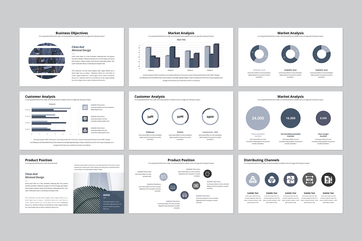 Pitch Deck Keynote Presentation Template | Nulivo Market