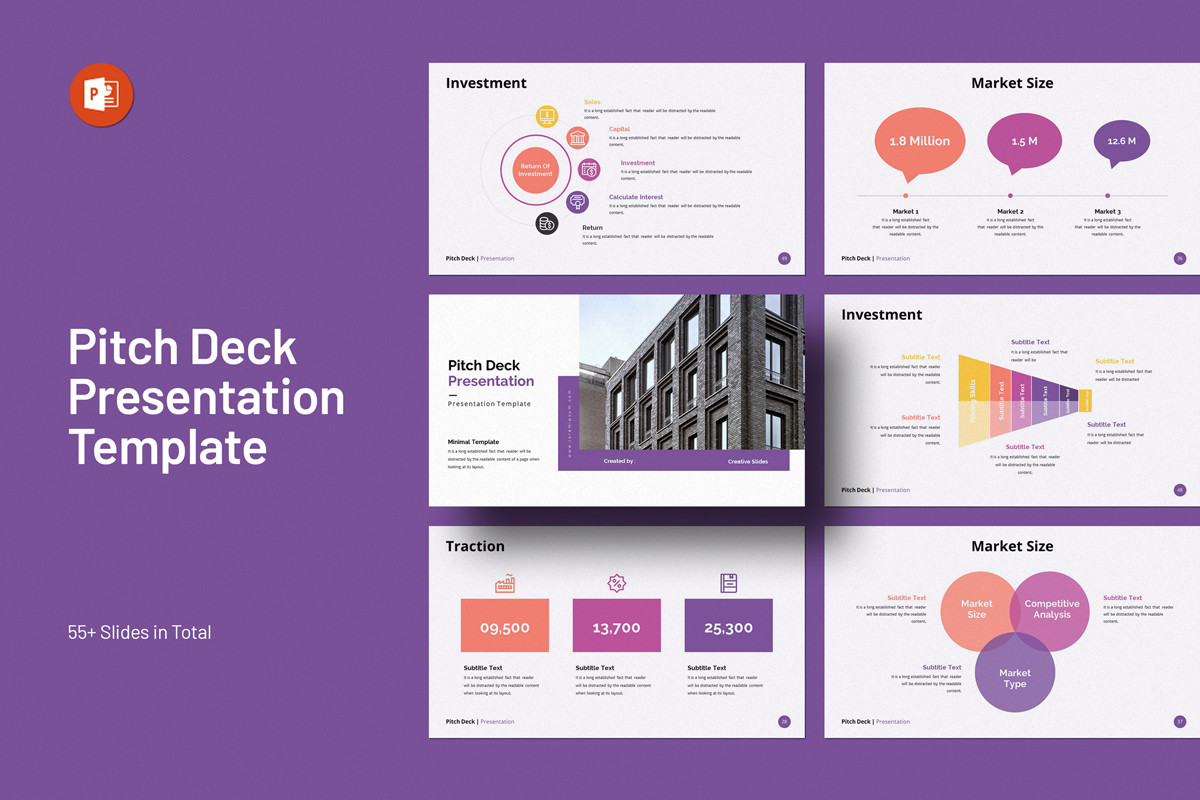 Pitch Deck PowerPoint Presentation Template | Nulivo Market