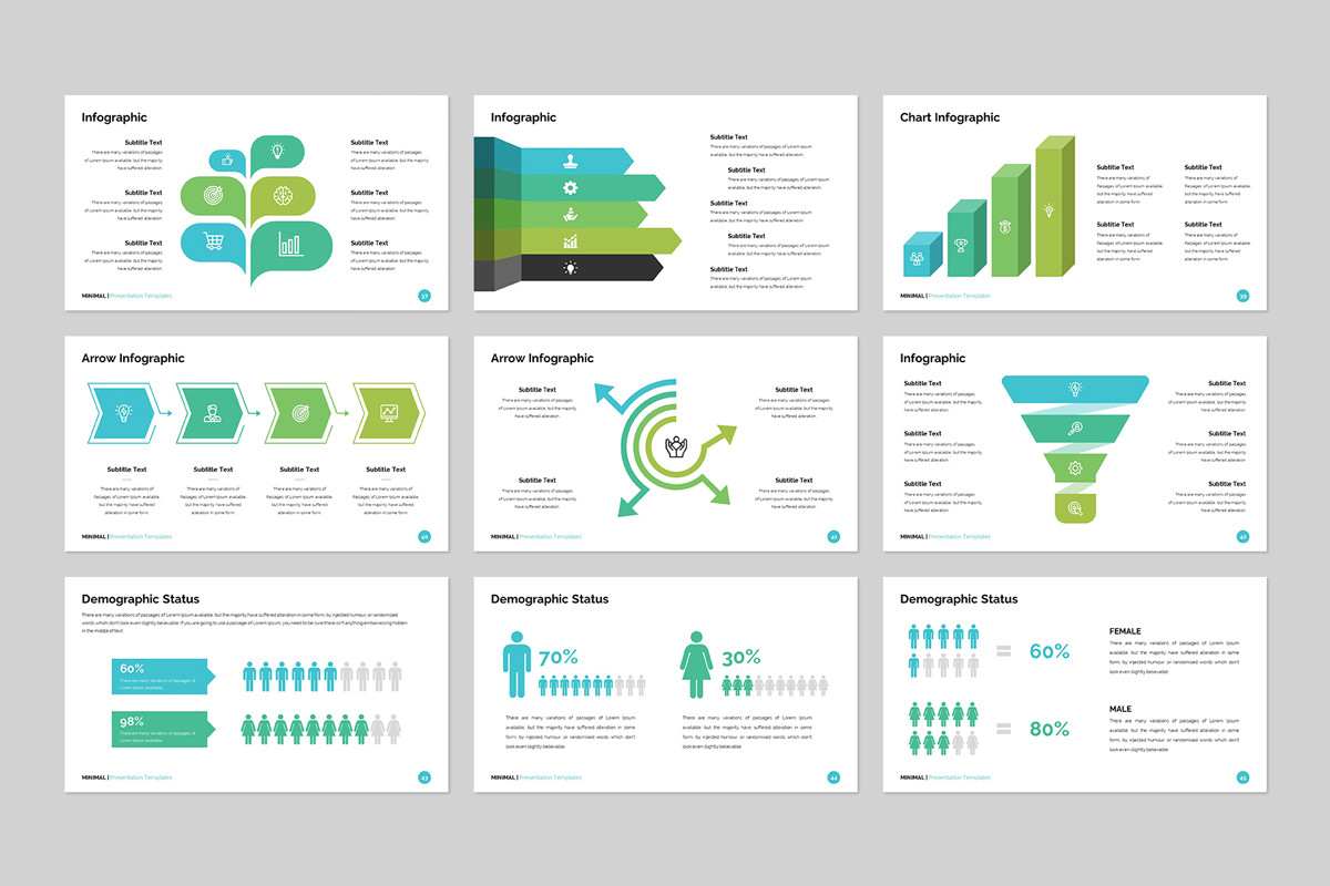 Minimal Google Slides Presentation Template | Nulivo Market