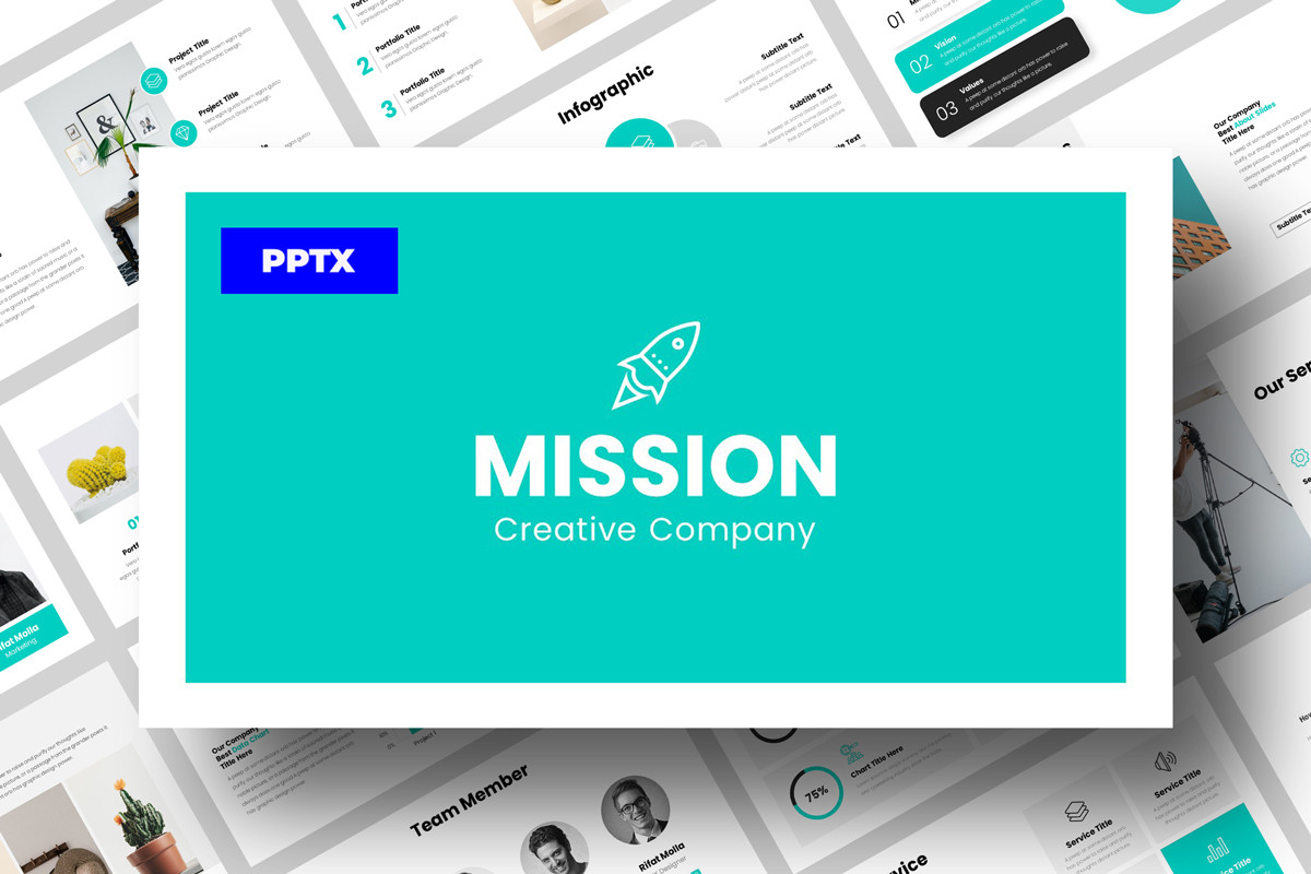 Mission PowerPoint Presentation Template | Nulivo Market