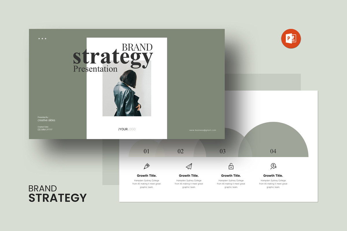 Brand Strategy PowerPoint Template | Nulivo Market