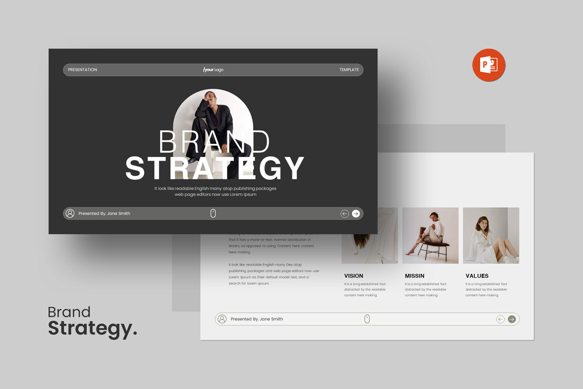 Brand Strategy PowerPoint Template | Nulivo Market