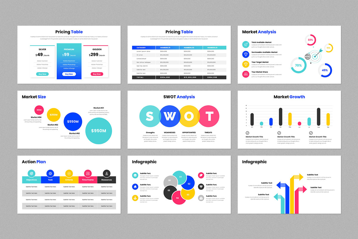 Creative Marketing Agency PowerPoint Template | Nulivo Market
