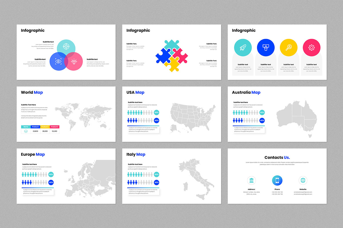 Creative Marketing Agency PowerPoint Template | Nulivo Market