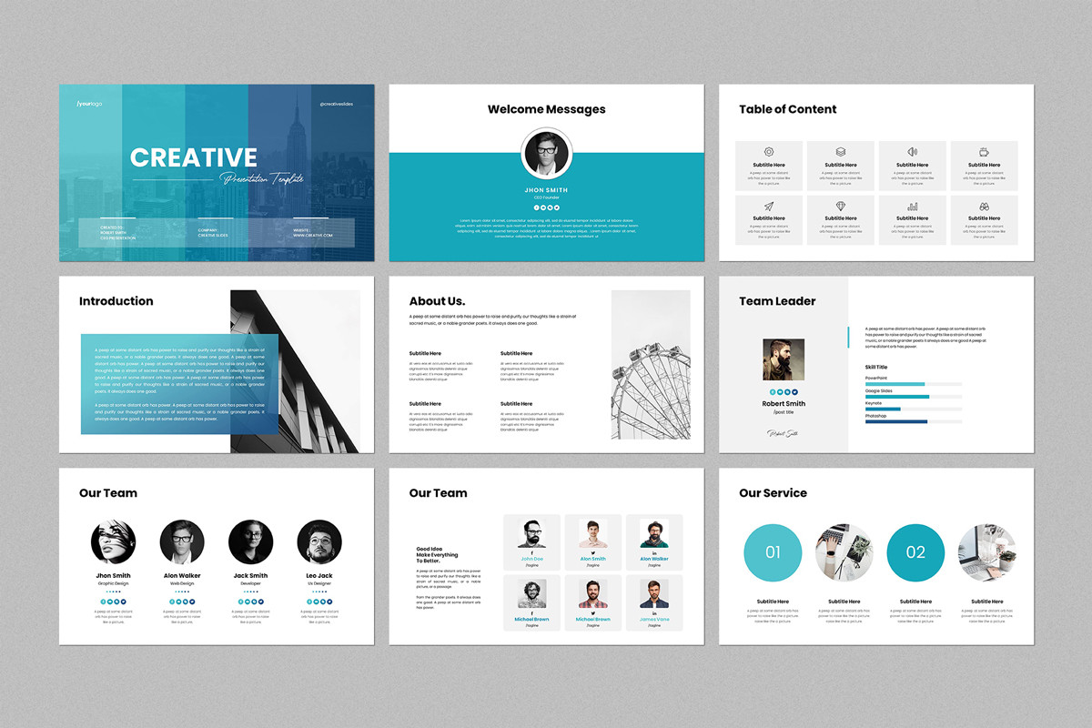 Creative Keynote Template | Nulivo Market