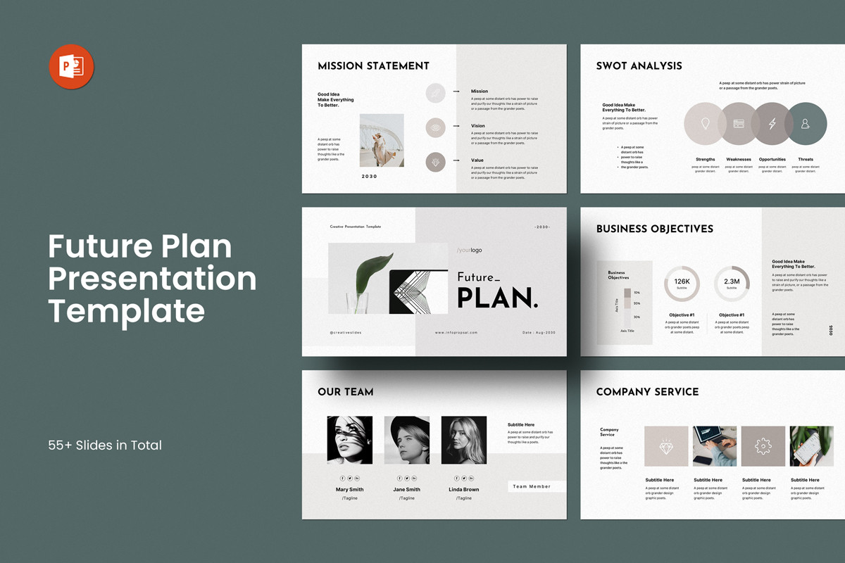 Future Plan PowerPoint Template | Nulivo Market