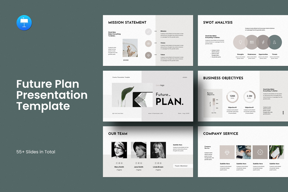 Future Plan Keynote Template | Nulivo Market
