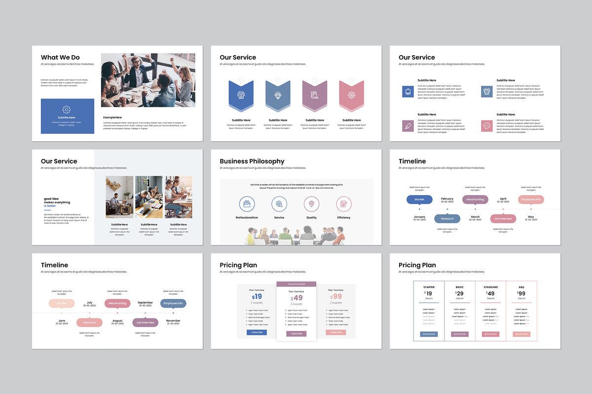 Vlog Google Slides Presentation Template | Nulivo Market