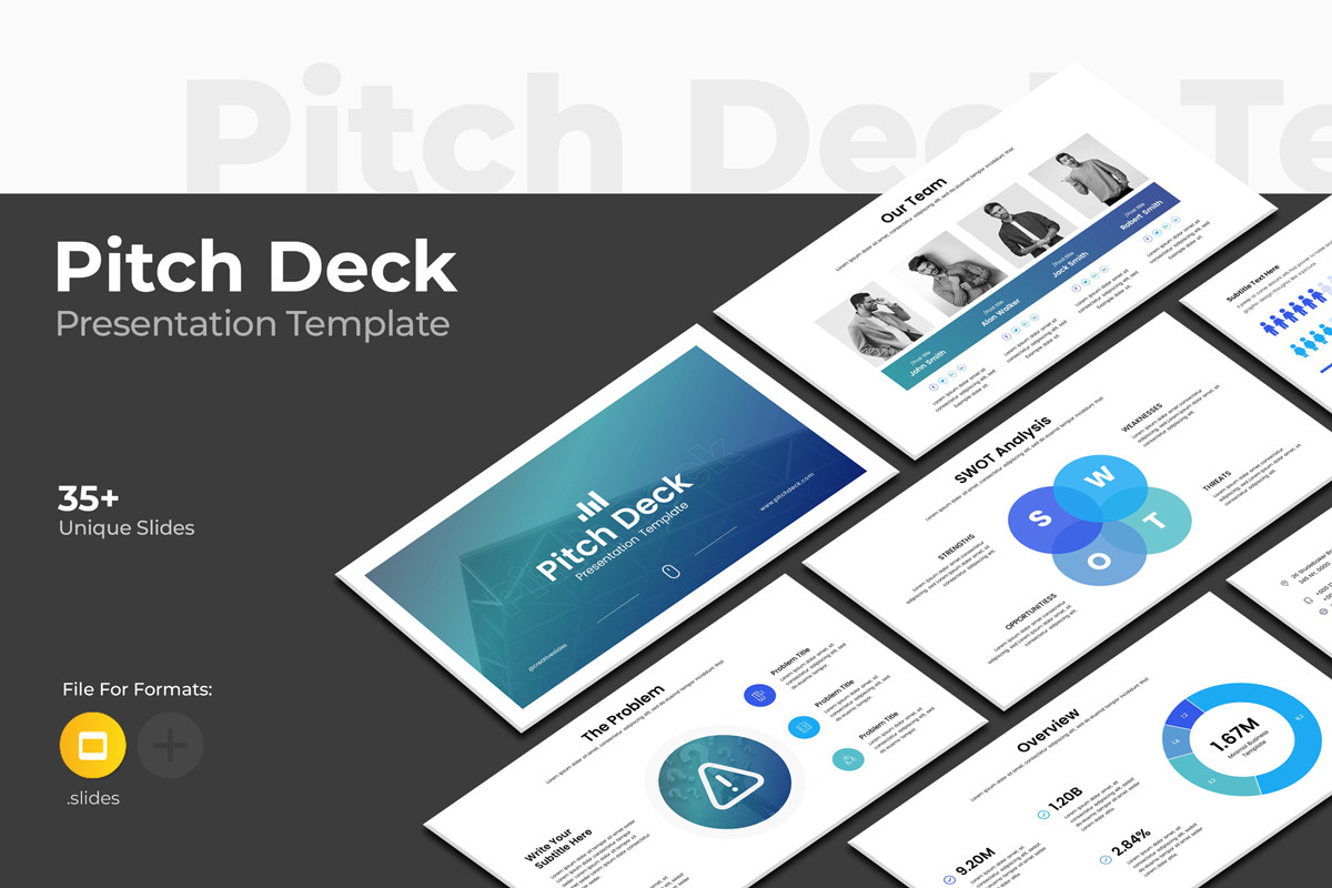 Pitch Deck Google Slides Template | Nulivo Market