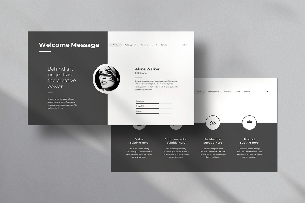 Molla Keynote Presentation Template | Nulivo Market