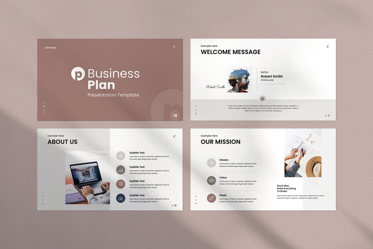 Business Plan Keynote Template | Nulivo Market