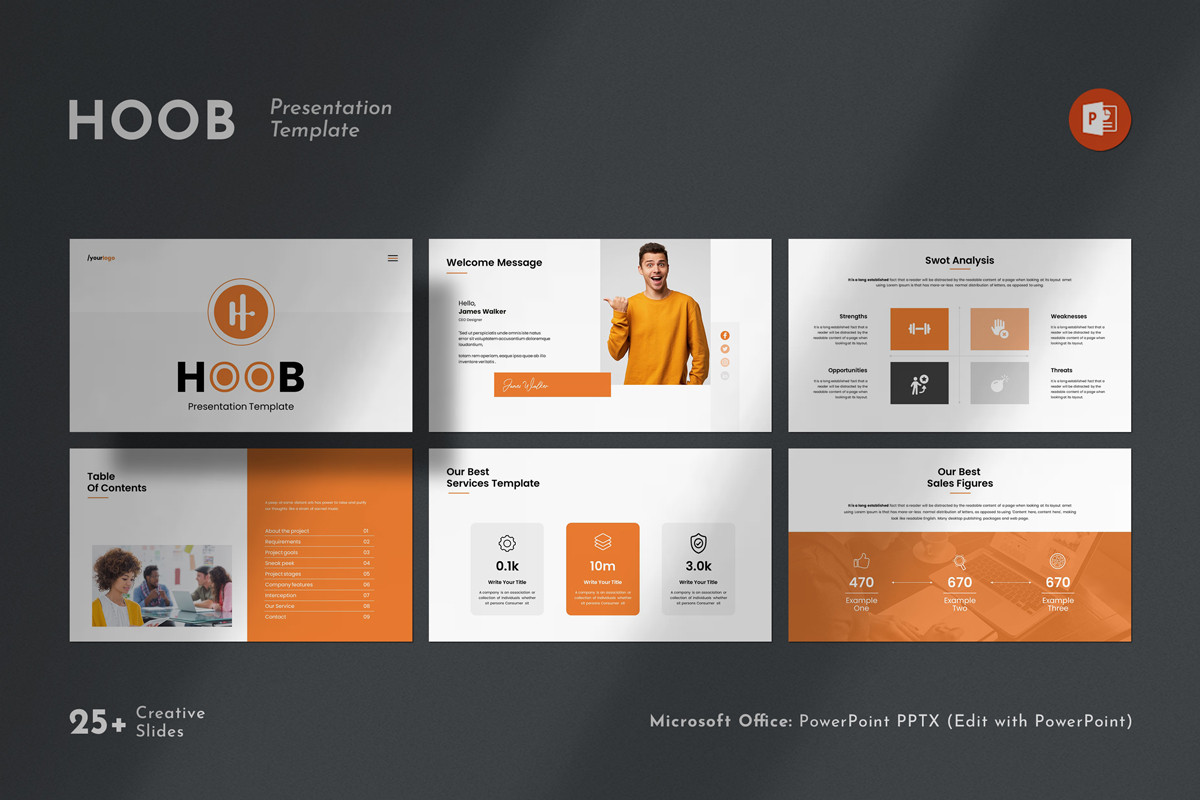 Hoob PowerPoint Template | Nulivo Market