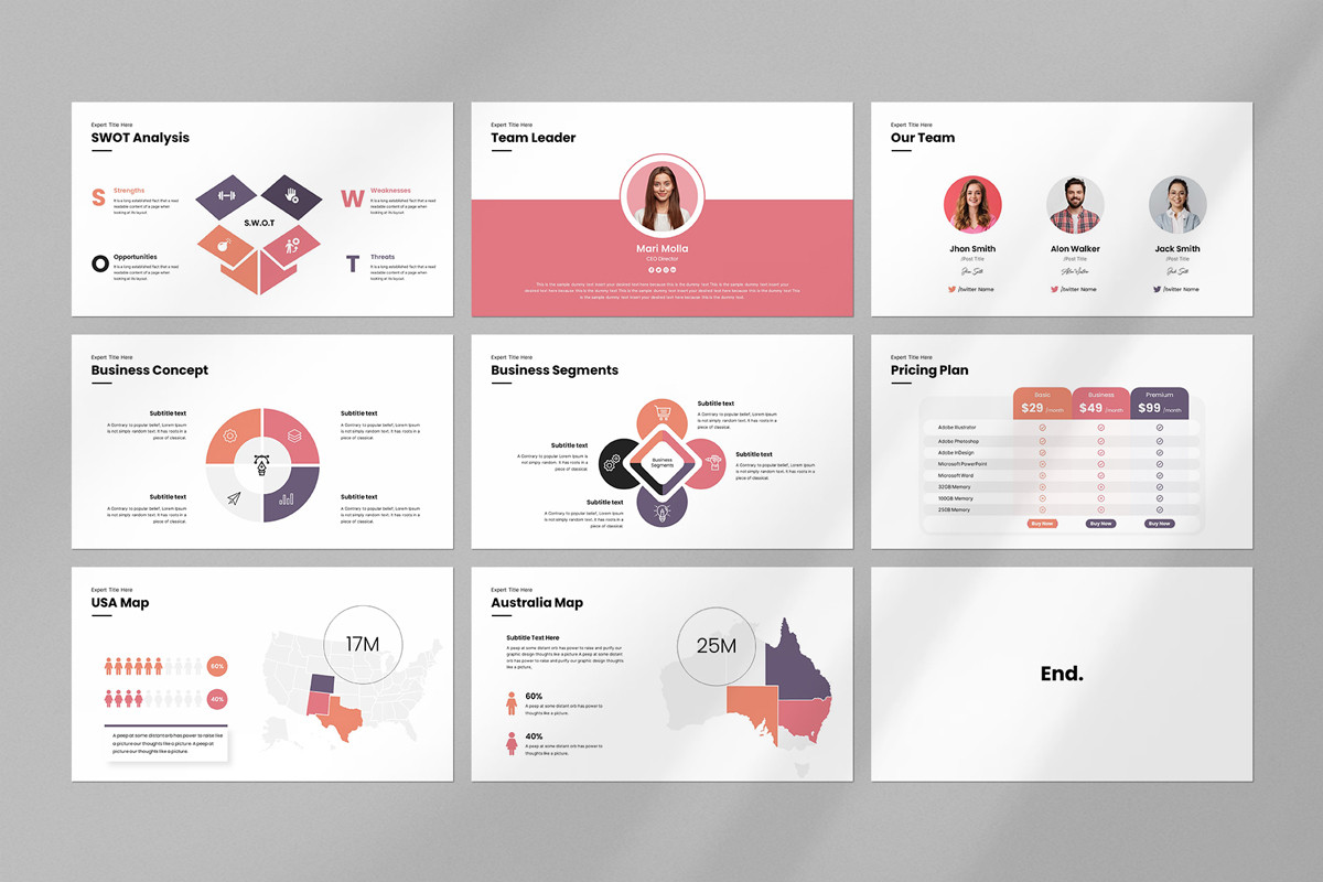 Expert PowerPoint Template | Nulivo Market