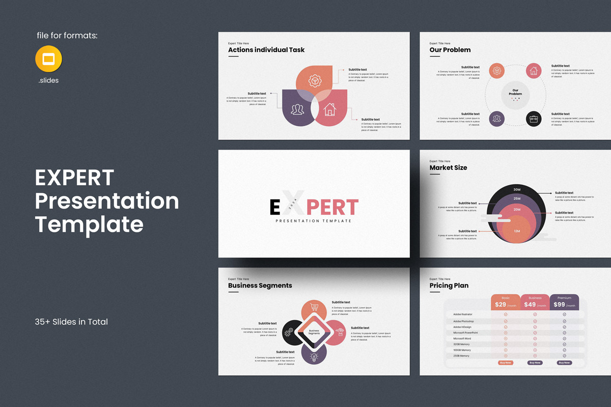 Expert Google Slides Template | Nulivo Market
