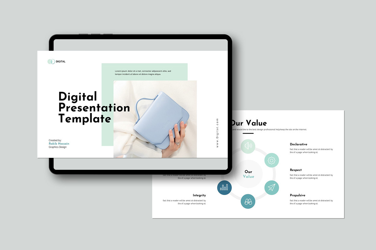 Digital PowerPoint Template | Nulivo Market