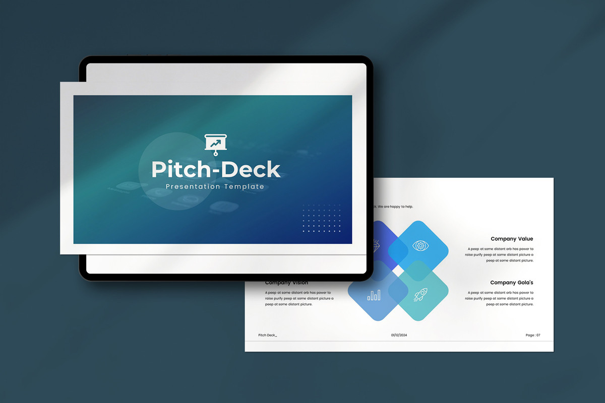 Pitch Deck Google Slides Template | Nulivo Market