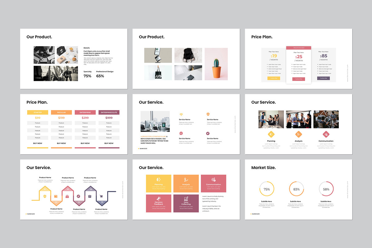 Zara Google Slides Template | Nulivo Market