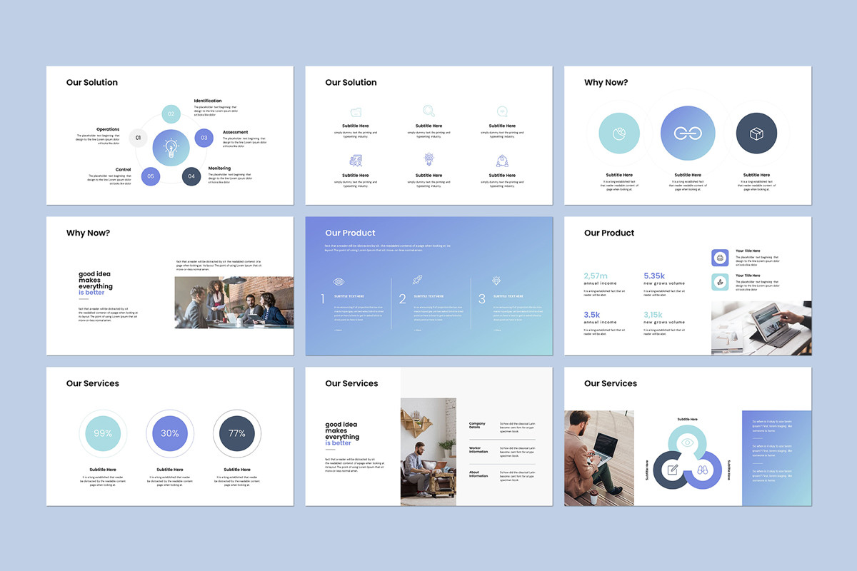 Business Star Plan Google Slides Template | Nulivo Market