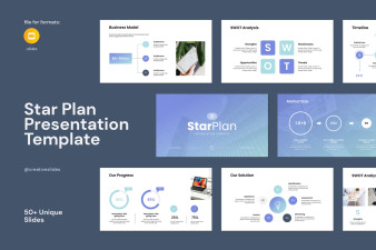 Business Star Plan Google Slides Template | Nulivo Market