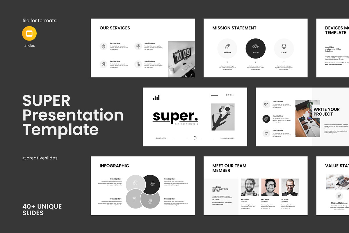 Super Google Slides Template | Nulivo Market