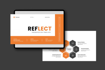 Reflect PowerPoint Template | Nulivo Market