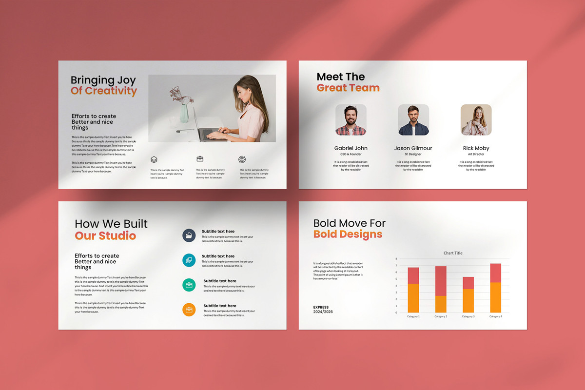 Express PowerPoint Presentation Template | Nulivo Market