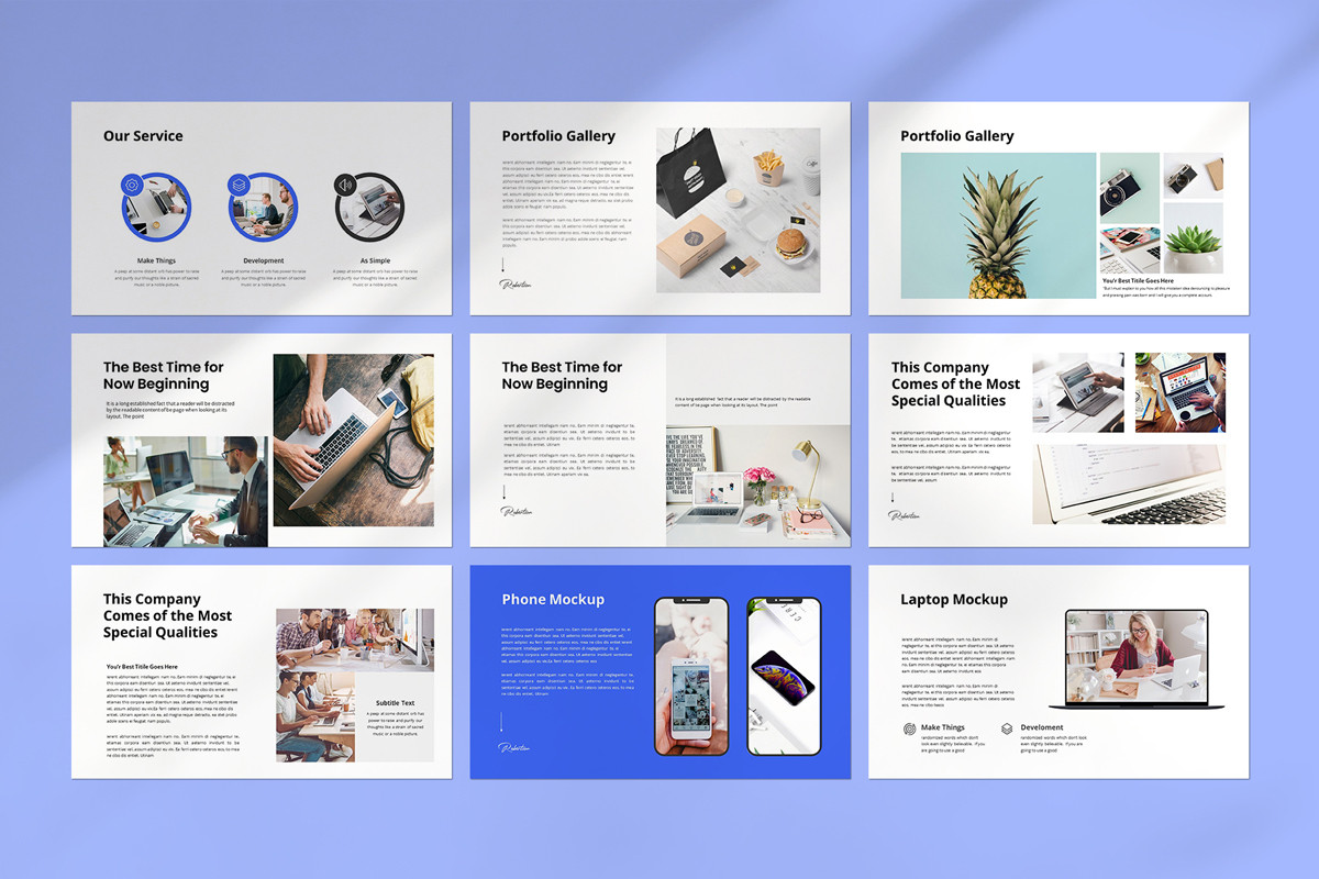 Fire PowerPoint Presentation Template | Nulivo Market