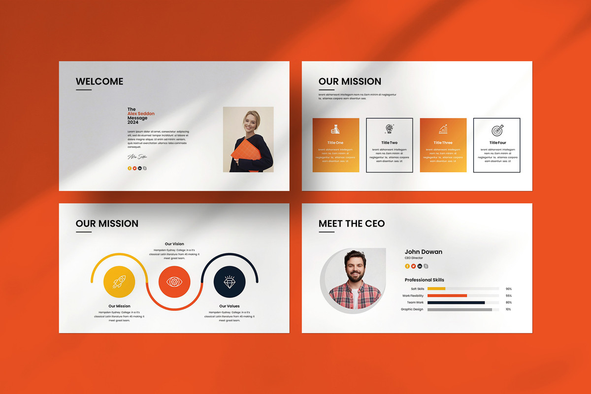 Look PowerPoint Presentation Template | Nulivo Market