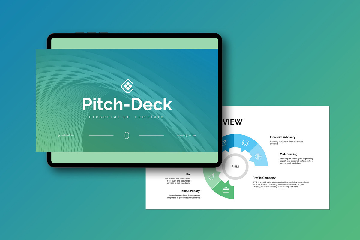 Pitch Deck PowerPoint Template | Nulivo Market
