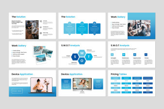 Business Plan Keynote Template | Nulivo Market