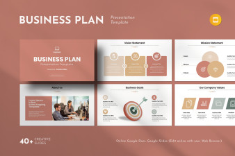 Business Plan Google Slides Template | Nulivo Market
