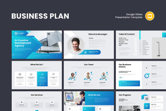 Business Plan Google Slides Template | Nulivo Market