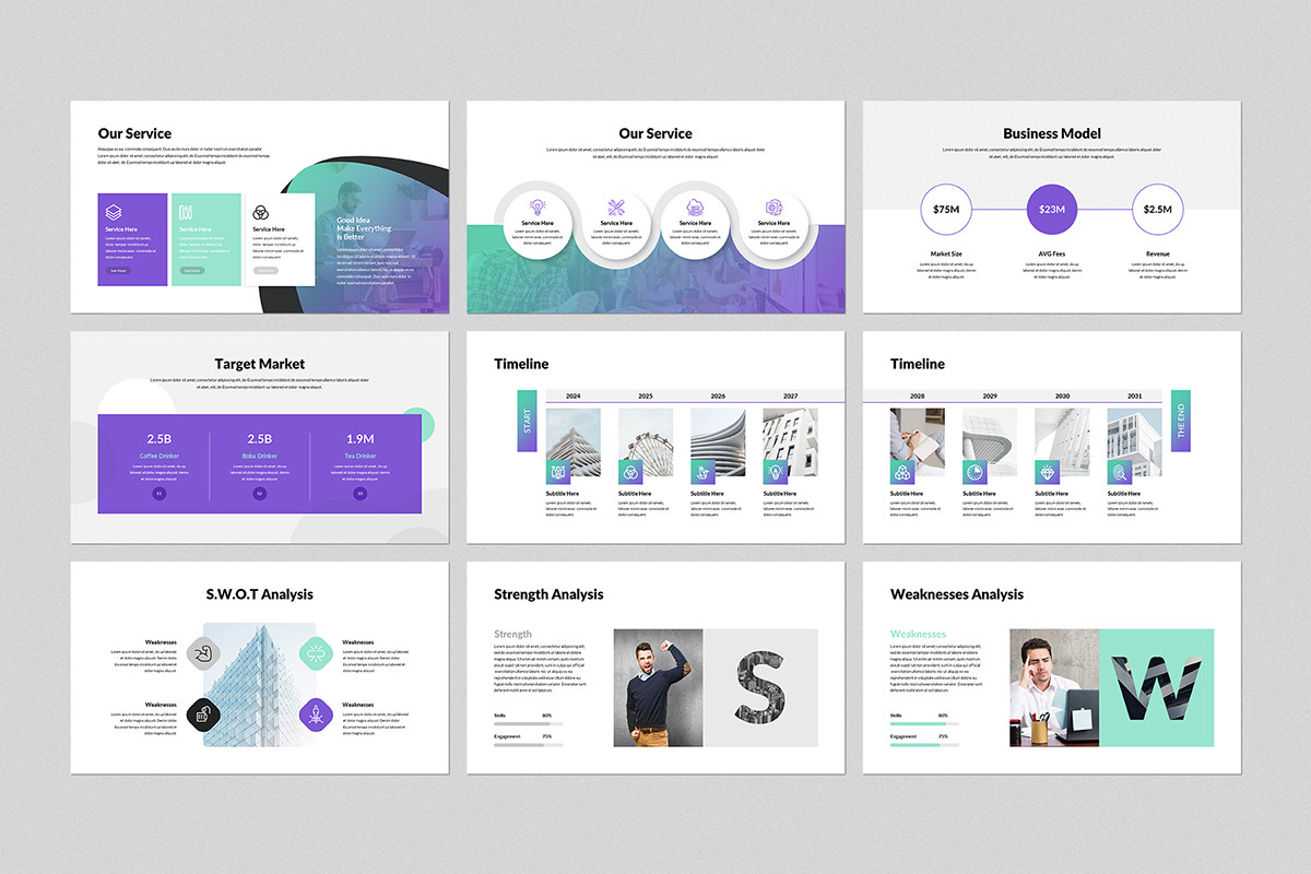 Creative Google Slides Template | Nulivo Market