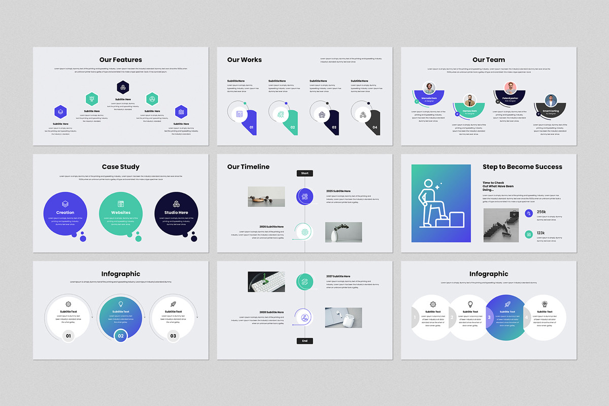 Startup Pitch Deck PowerPoint Template | Nulivo Market