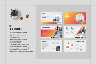 Digital Marketing Google Slides Template | Nulivo Market