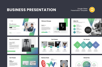 Business Google Slides Presentation Template | Nulivo Market