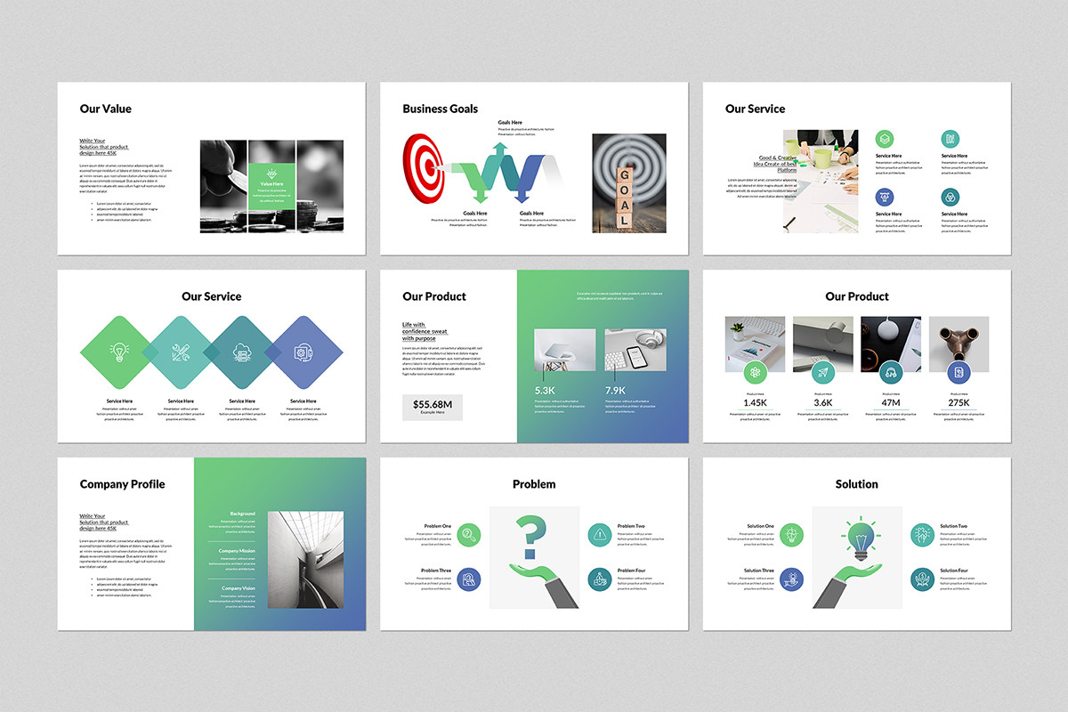 Business Keynote Presentation Template | Nulivo Market