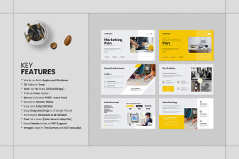 Marketing Plan PowerPoint Template | Nulivo Market