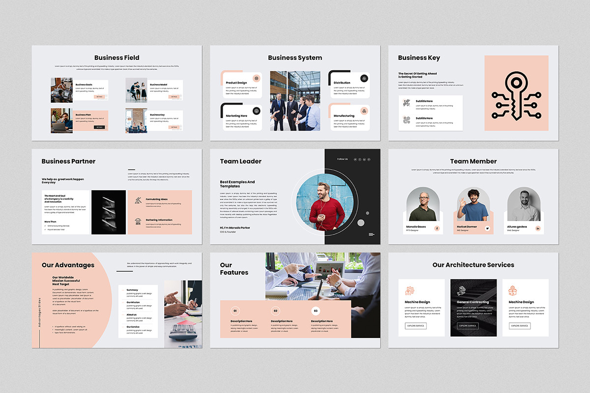 Company Profile Google Slides Template | Nulivo Market
