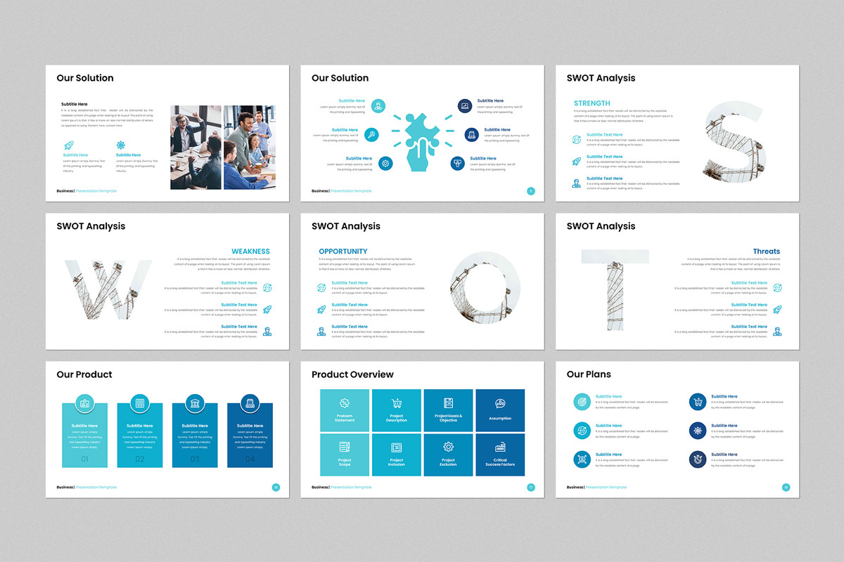 Business Google Slides Presentation Template | Nulivo Market