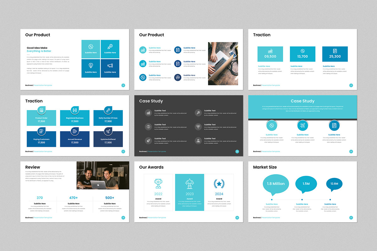 Business Keynote Presentation Template | Nulivo Market