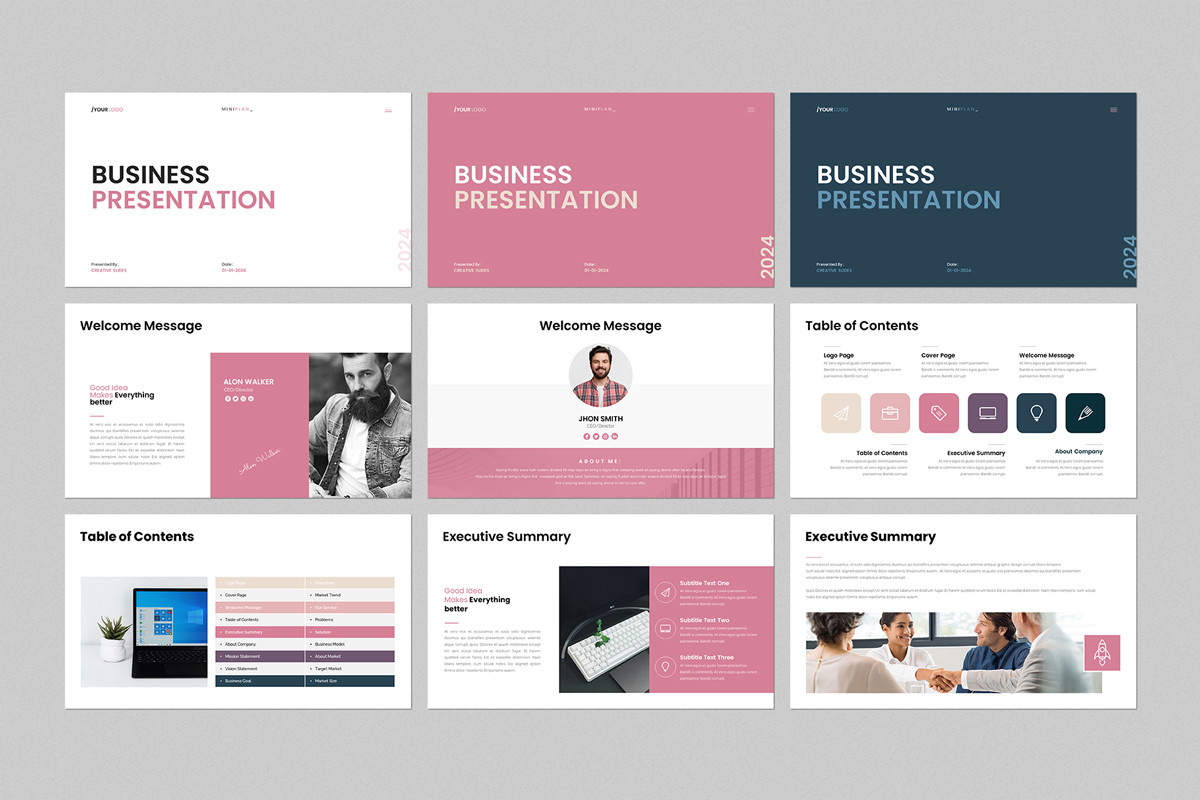 Business Keynote Presentation Template | Nulivo Market