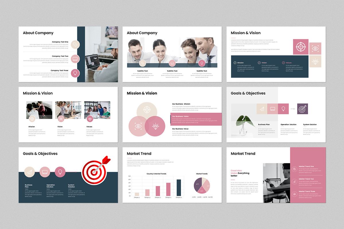 Business Keynote Presentation Template | Nulivo Market