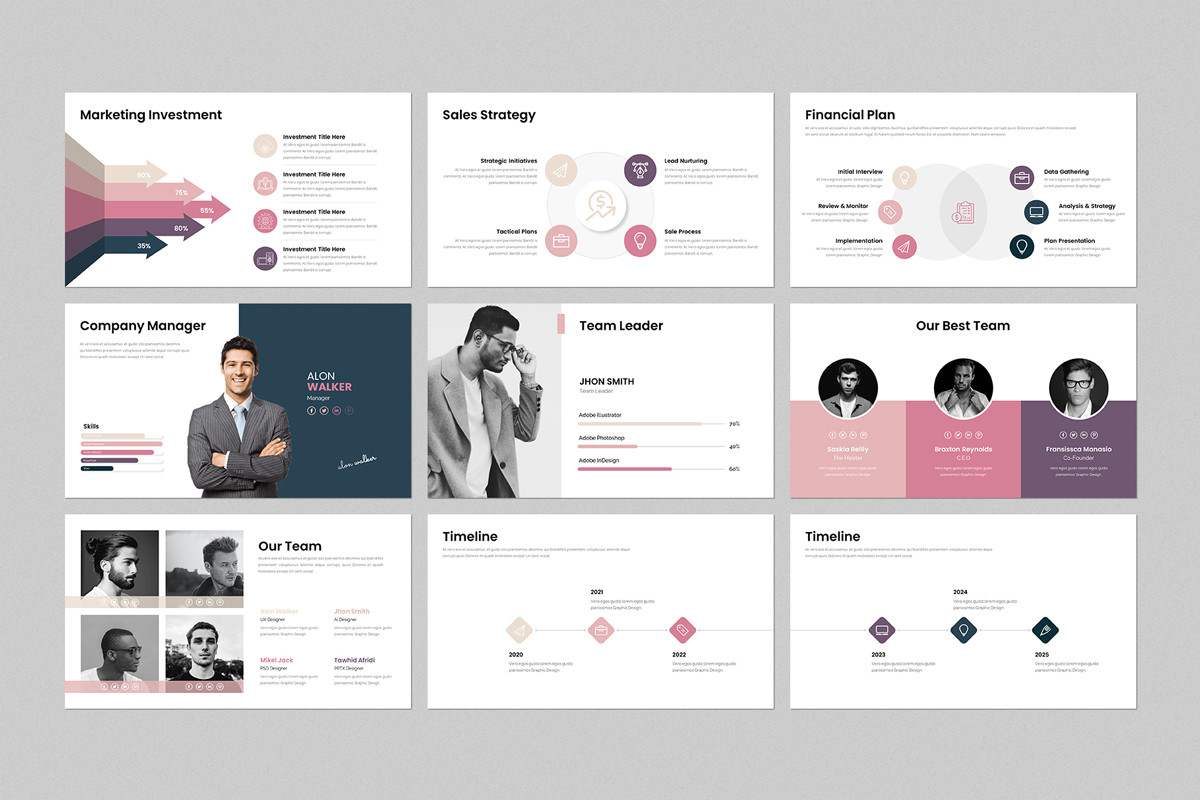 Business Keynote Presentation Template | Nulivo Market