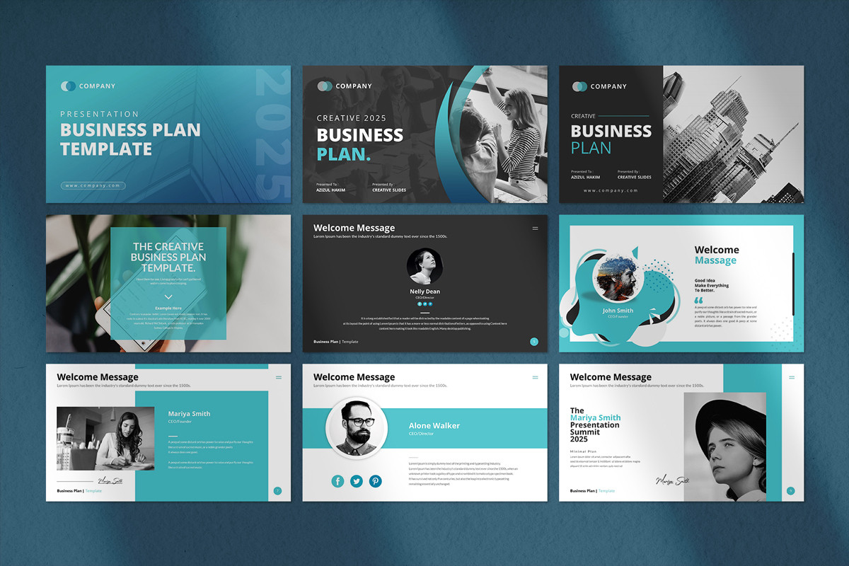 Business Plan Keynote Template | Nulivo Market